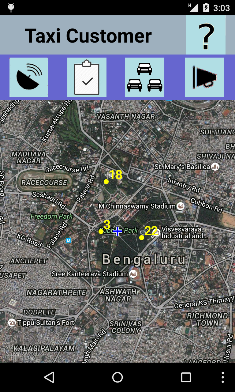 Your Taxi - Customer App